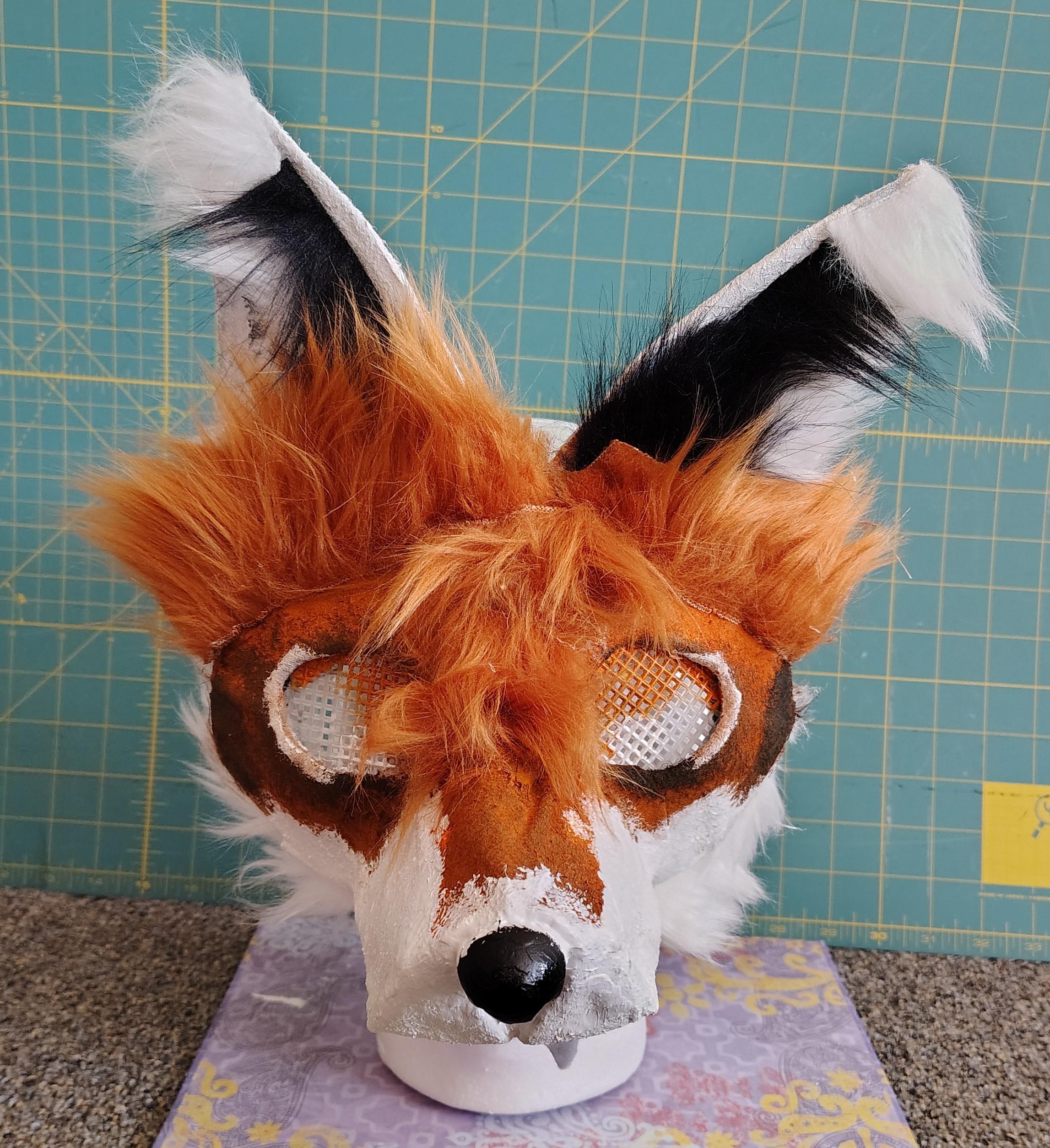 Red Fox Mask - Etsy