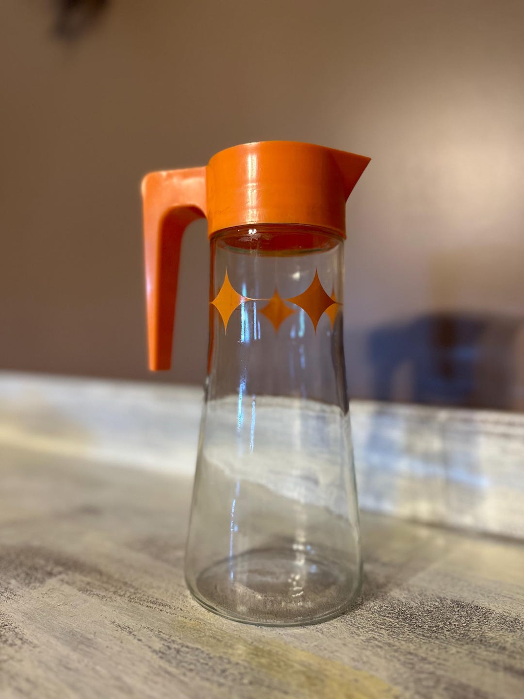 Vintage 1960s Anchor Hocking Pitcher - Etsy