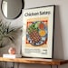 Chicken Satay Poster - Food Poster - Kitchen Decor - Kitchen Print ...