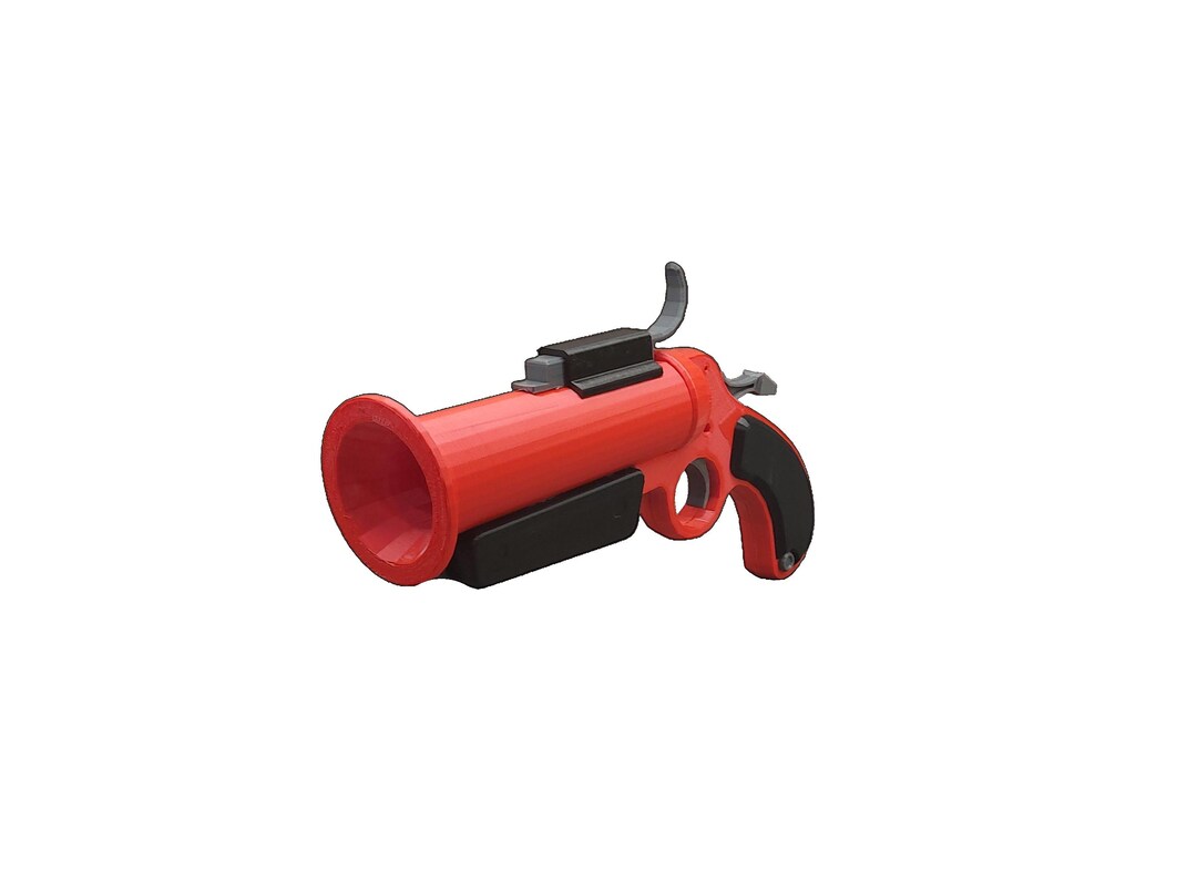 Cosplay Weapon TF2 Flare Gun red Full Size 3D Printed - Etsy