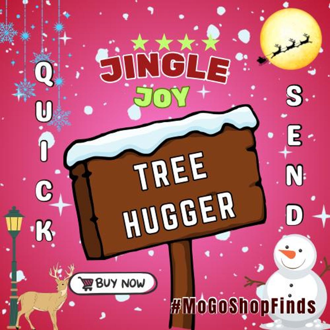 Mogo 4-star Sticker L TREE HUGGER 1 Piece Fast Delivery - Etsy
