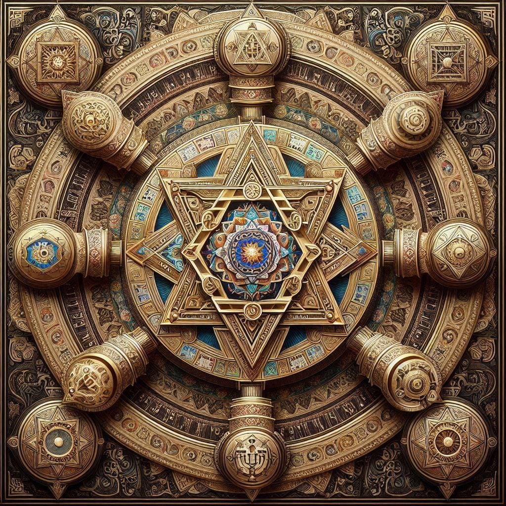 Digital Art of the Sefirot of Kabbalah II - Traditional Illustrations ...