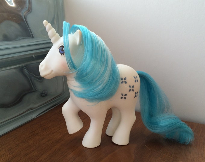 G1 Vintage My Little Pony Majesty With Purple Eyes - Etsy