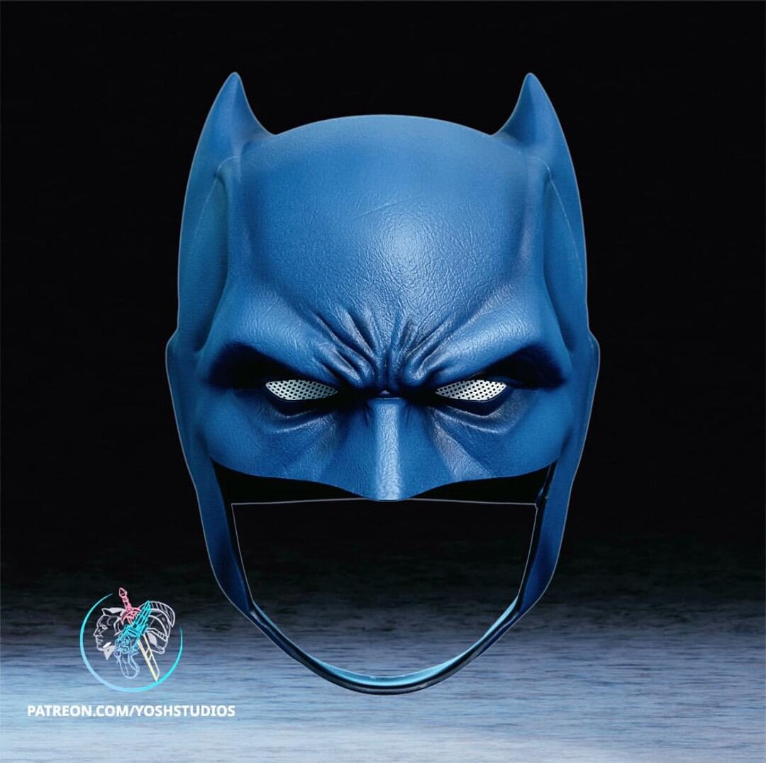 Comic Style Batman Helmet (3D Printed) - Etsy