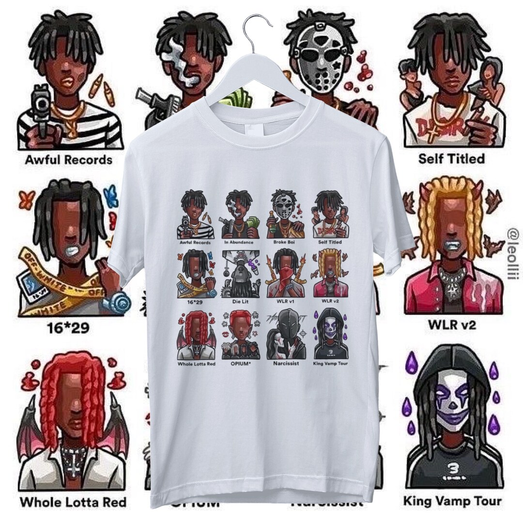 Playboi Carti Graphic T-shirt Iconic Rapper Merch Unisex Music Fan Tee ...