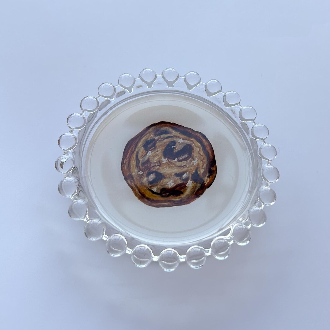 Chocolate Chip Cookie Catch-all Tray - Trinket Dish, Drink Coaster ...