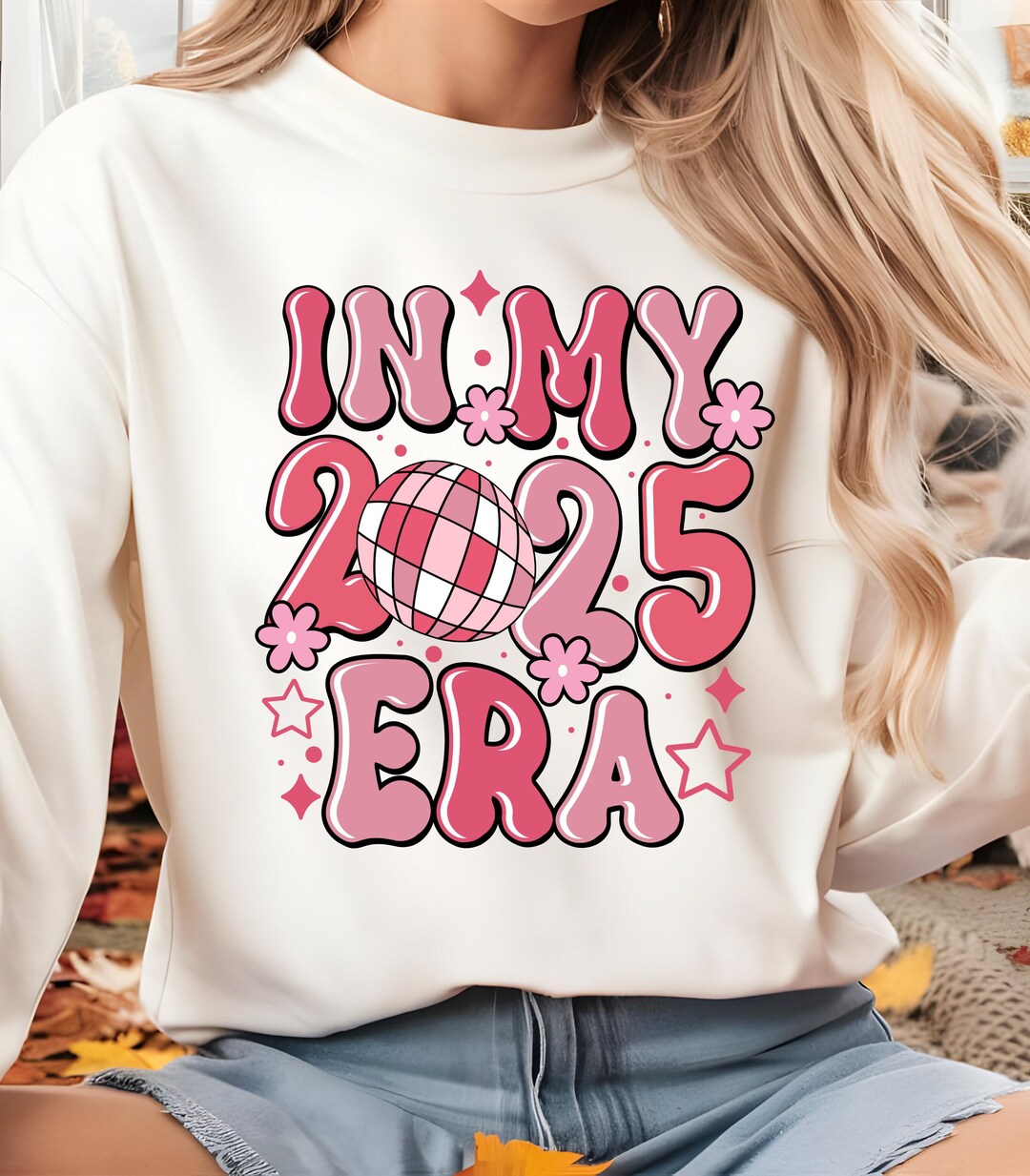 My 2025 Era Crewneck Sweatshirt, New Year Jumper, 2025 Fashion Sweater ...