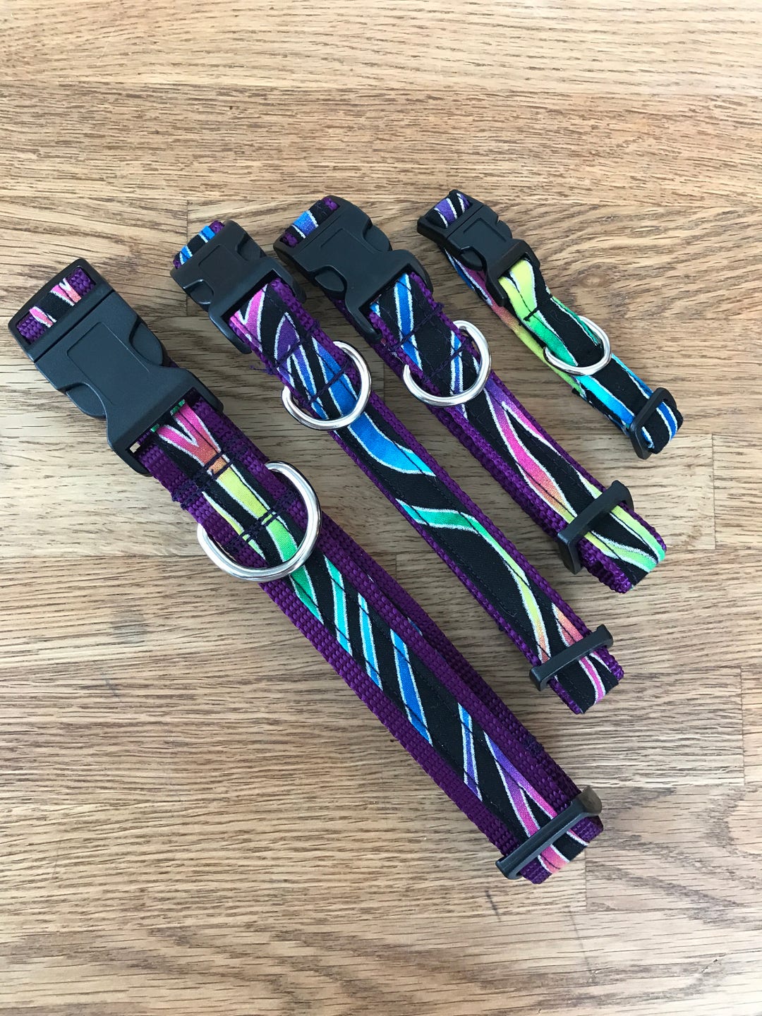 Purple Wild Child Dog Collar Collection, Coordinating Collars, Leashes ...