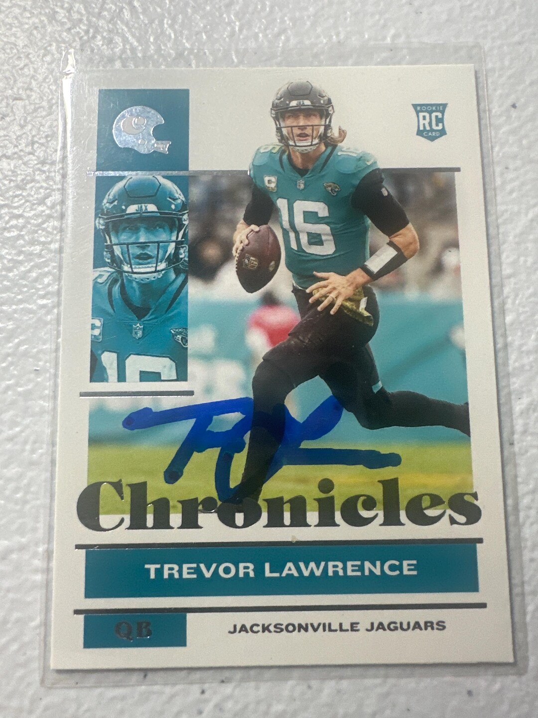 Trevor Lawrence Autographed Card - Etsy