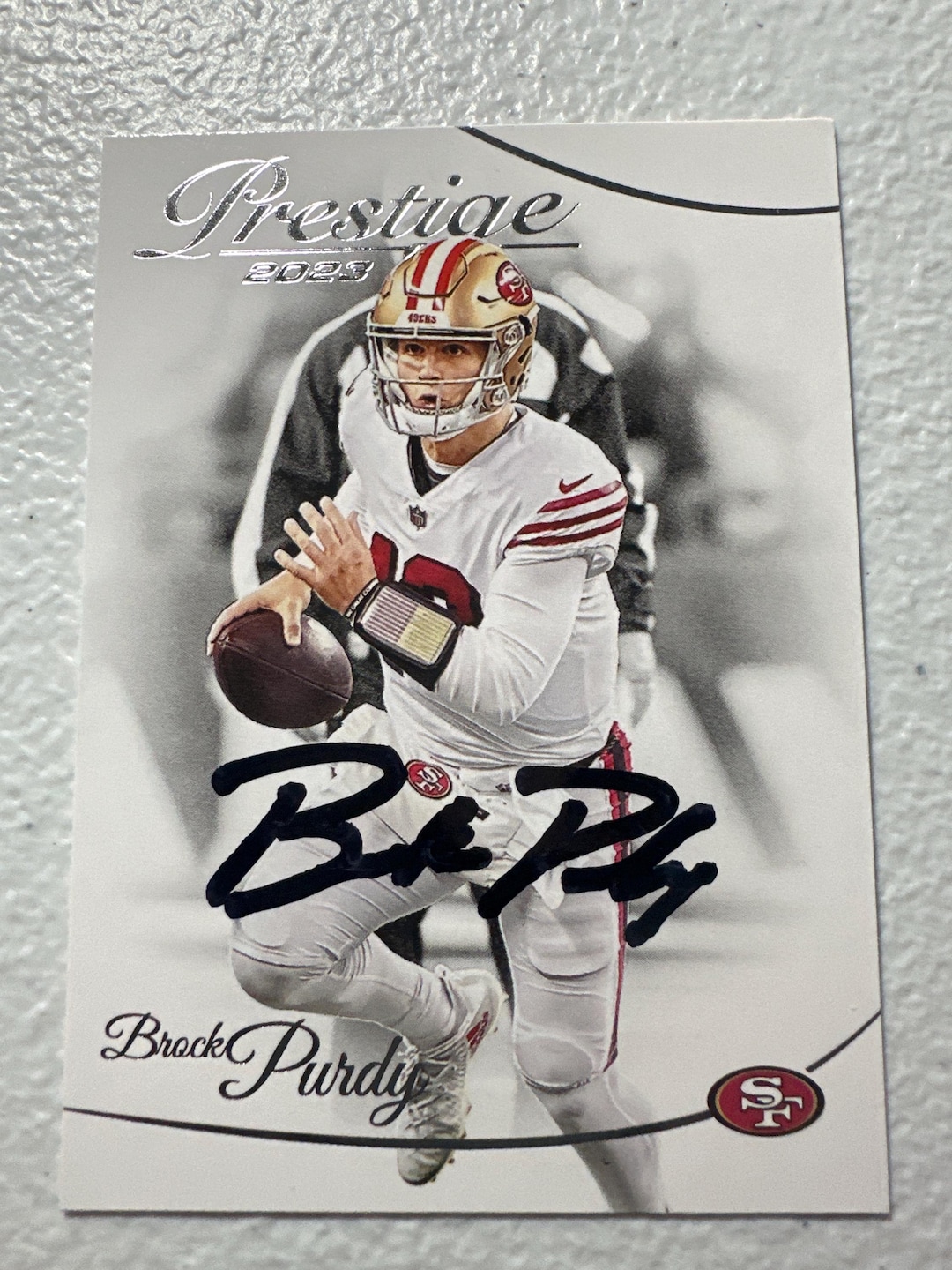 Brock Purdy Autographed Card - Etsy