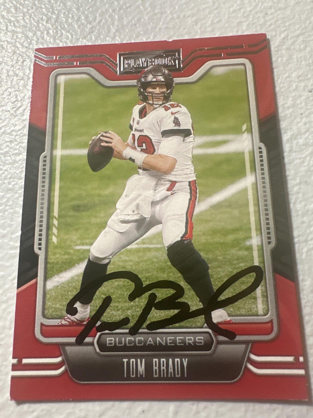 Tom Brady Autographed Card - Etsy