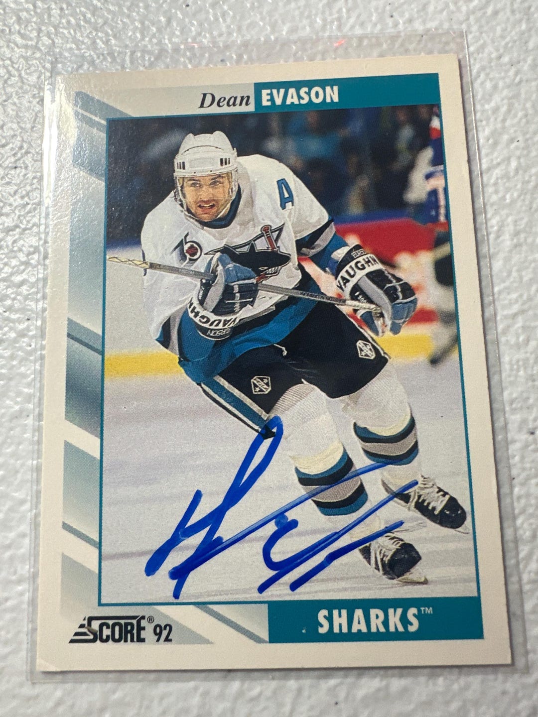 Dean Evason Autographed Card - Etsy