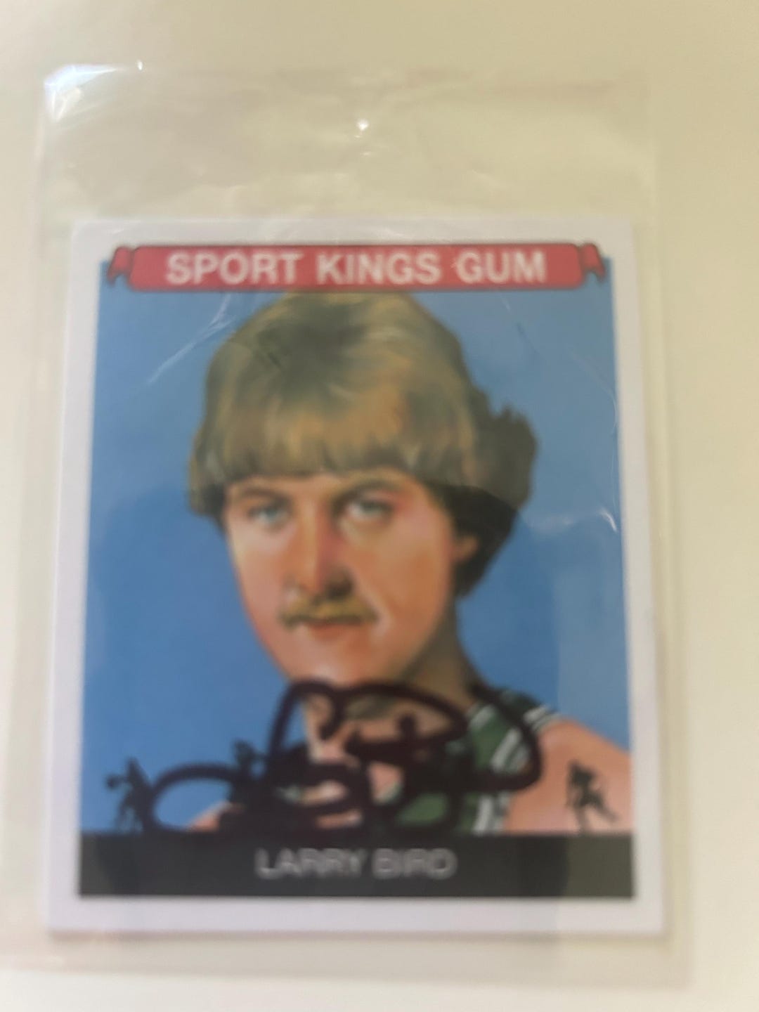 Larry Bird Autographed Card - Etsy