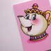 Mrs Potts Beauty and the Beast Postcard - Etsy