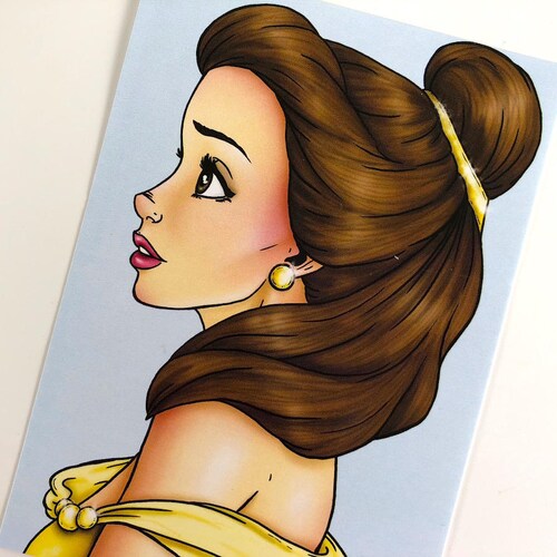 Mrs Potts Beauty and the Beast Postcard | Etsy