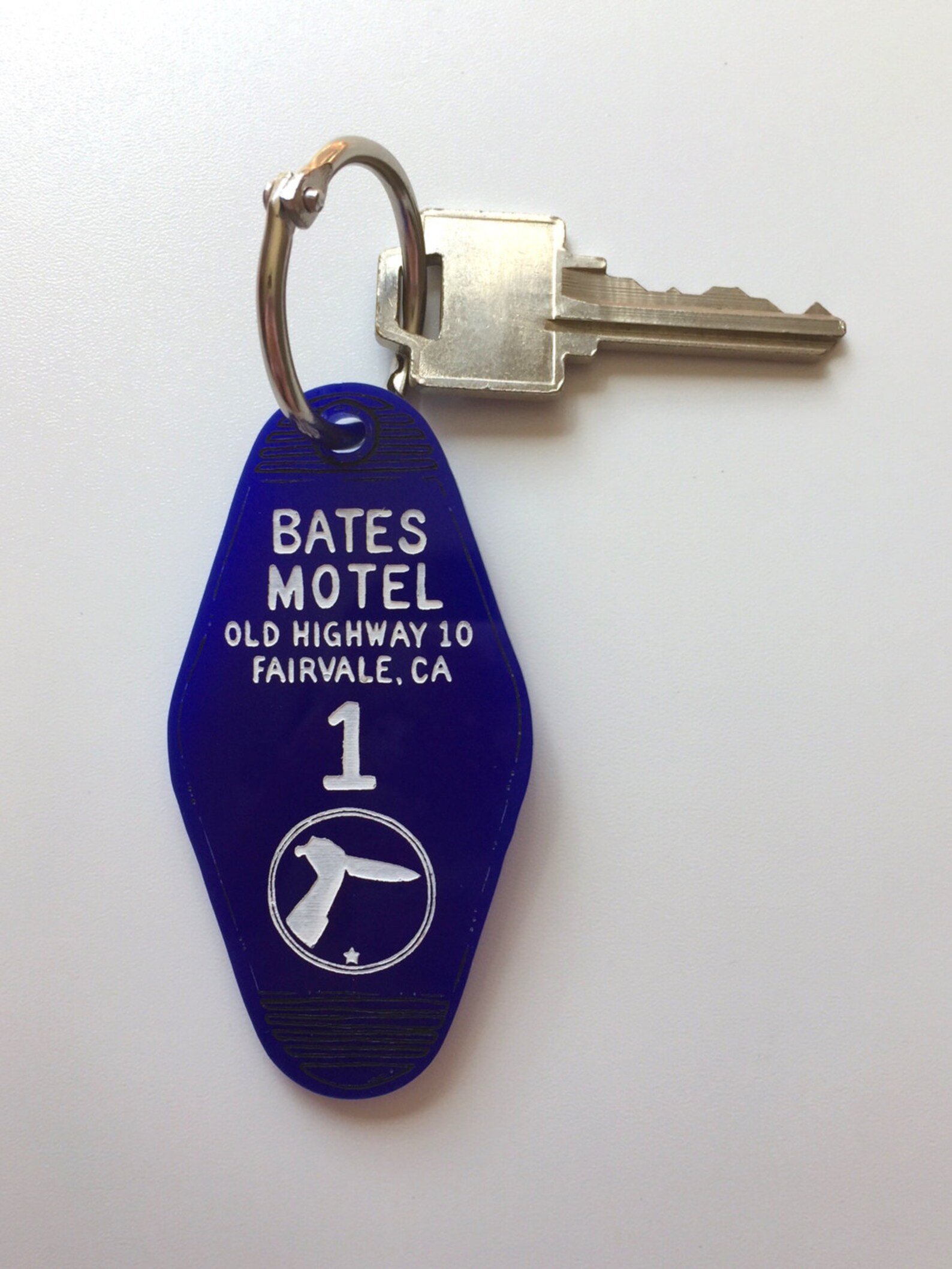 The Bates Motel Motel Room Key Ring Alfred Hitchcock | Etsy Australia