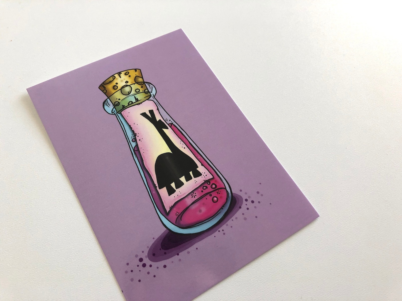 Llama Potion Bottle the Emperor's New Groove Postcard - Etsy