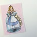 Drink Me Mini Alice in a Bottle Alice in Wonderland Postcard - Etsy