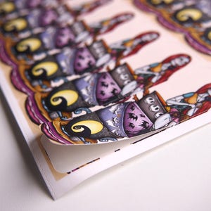 Sheet of Stickers Teacup Sally A Nightmare Before Christmas - Etsy