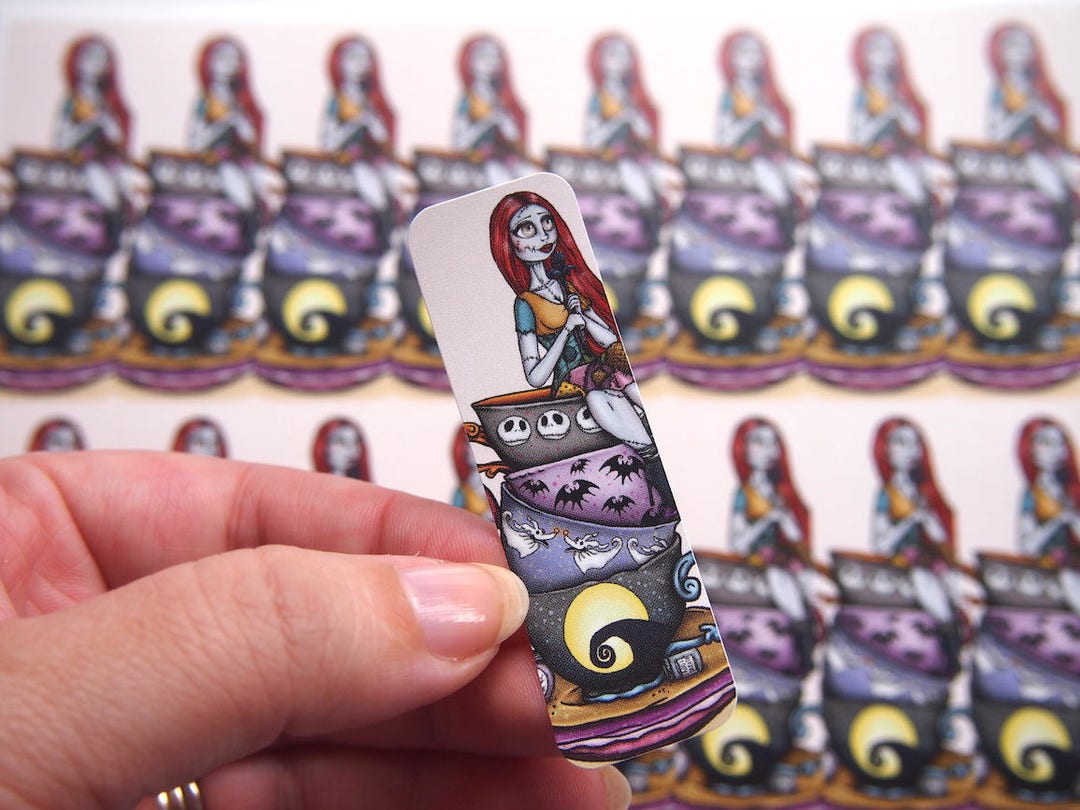 Sheet of Stickers Teacup Sally A Nightmare Before Christmas - Etsy