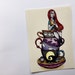 Teacup Sally A Nightmare Before Christmas Postcard - Etsy
