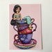 Teacup Jasmine Aladdin Postcard - Etsy