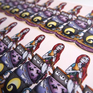 Sheet of Stickers Teacup Sally A Nightmare Before Christmas - Etsy