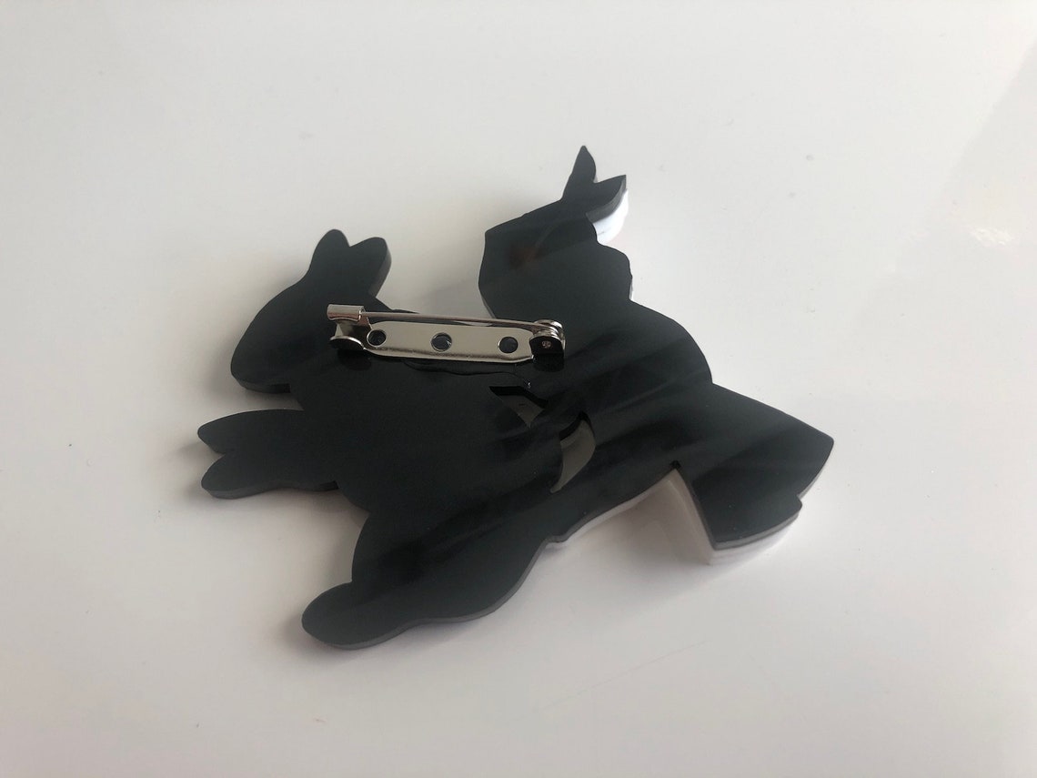 Bunny Rabbit Shadow Puppets With Pink Nails Laser Cut | Etsy