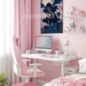 Ryuk Art Print | Death Note Anime Poster | Kawaii Wall Decor | Otaku ...