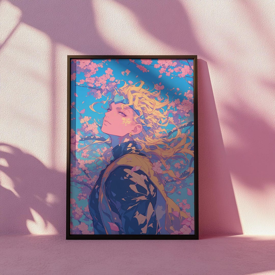 Dio Brando Art Print | Jojo's Bizarre Adventure Poster | Kawaii Wall ...