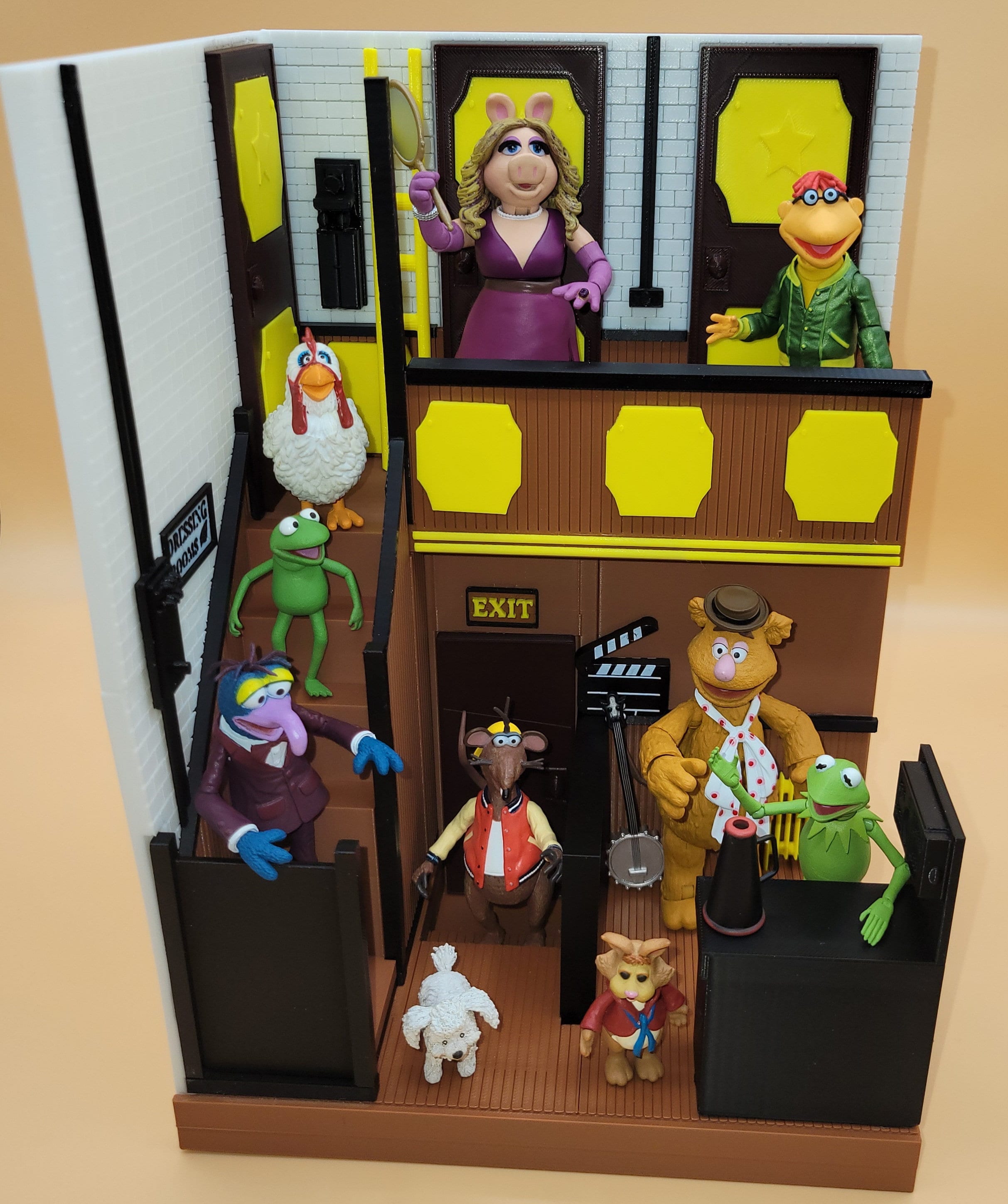 3D Printed Muppet Show Backstage Diorama - Etsy Canada