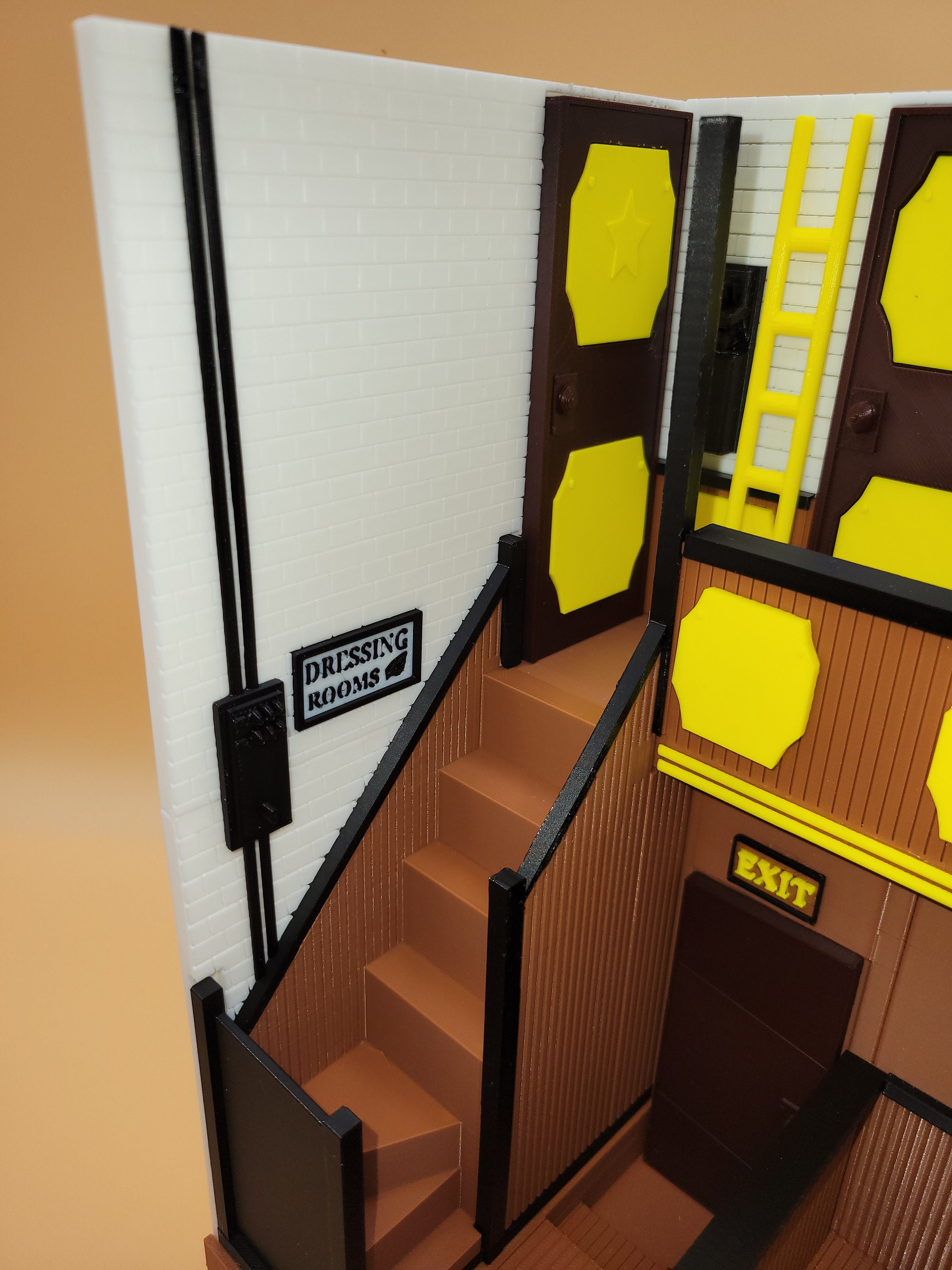 3D Printed Muppet Show Backstage Diorama - Etsy