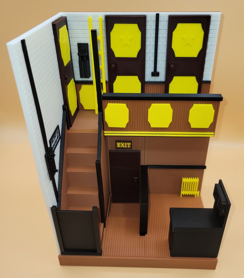 3D Printed Muppet Show Backstage Diorama - Etsy