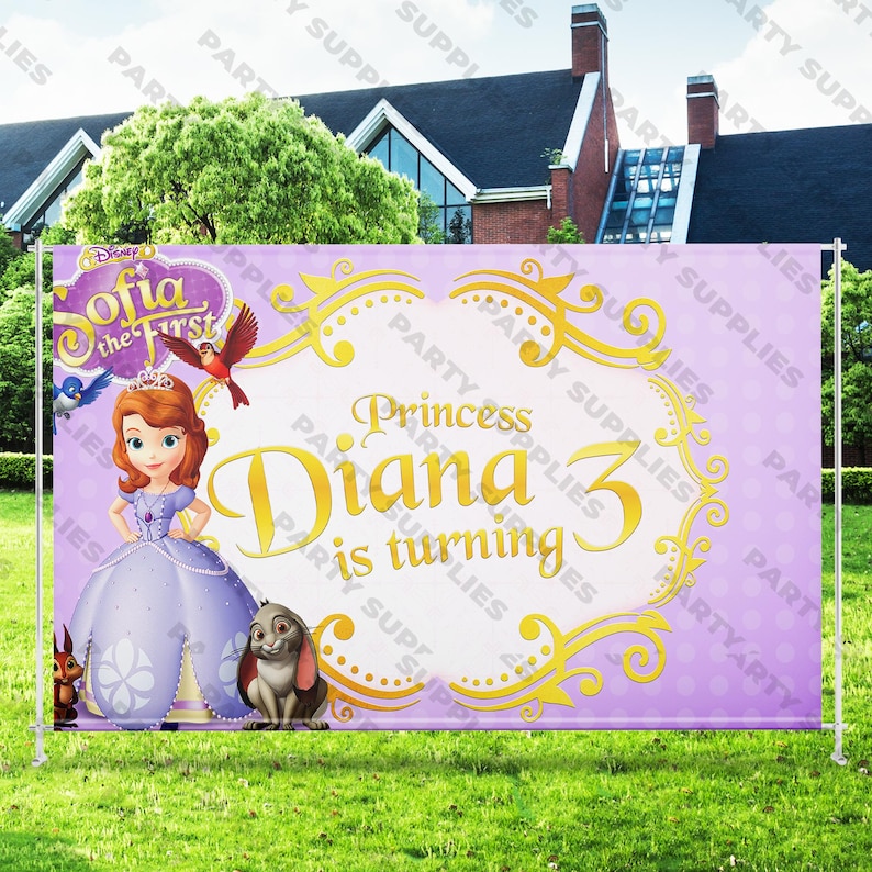 Printable Princess Sofia Birthday Pack | Personalizable the First Full ...