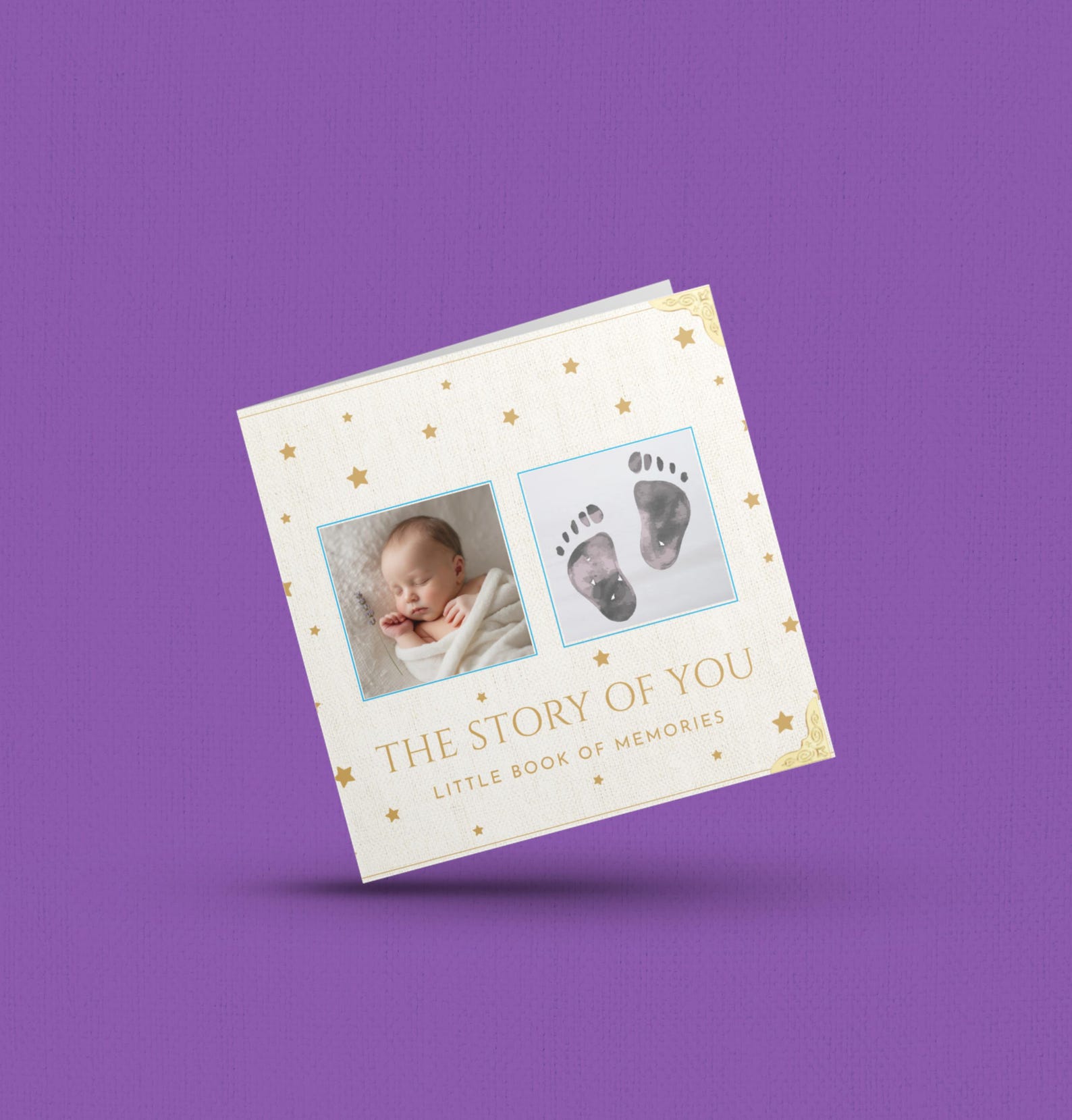 Baby Memory Book Printable: Blushy Baby Keepsake Milestone Journal ...