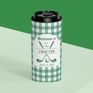 Thir-tee Party Decor, Thir-tee Can Coolers, Thir-tee Golf Decorations ...