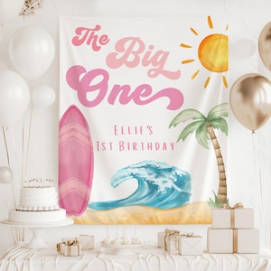 The Big ONE First Birthday Decorations, the Big One Birthday Banner ...