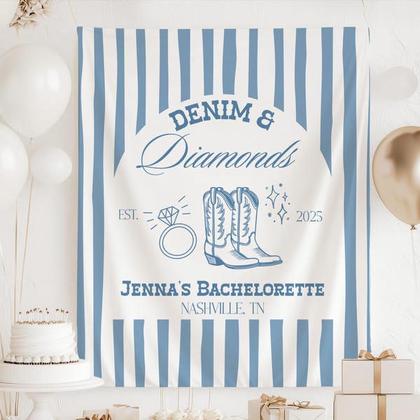 Denim Backdrop - Etsy