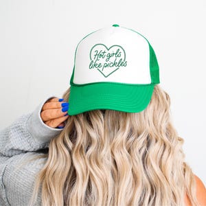 Pickle Trucker Hat, Pickle Gifts, Pickle Christmas Gifts, Otto Trucker ...