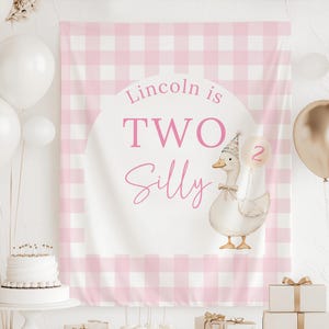 TWO Silly Goose Birthday Party, Two Silly Birthday Decorations, Silly ...