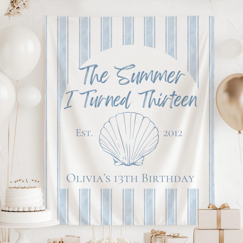 The Summer I Turned Pretty Party Decor - Etsy