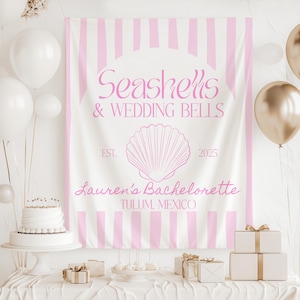 Seashells and Wedding Bells Banner, Seashells and Wedding Bells ...