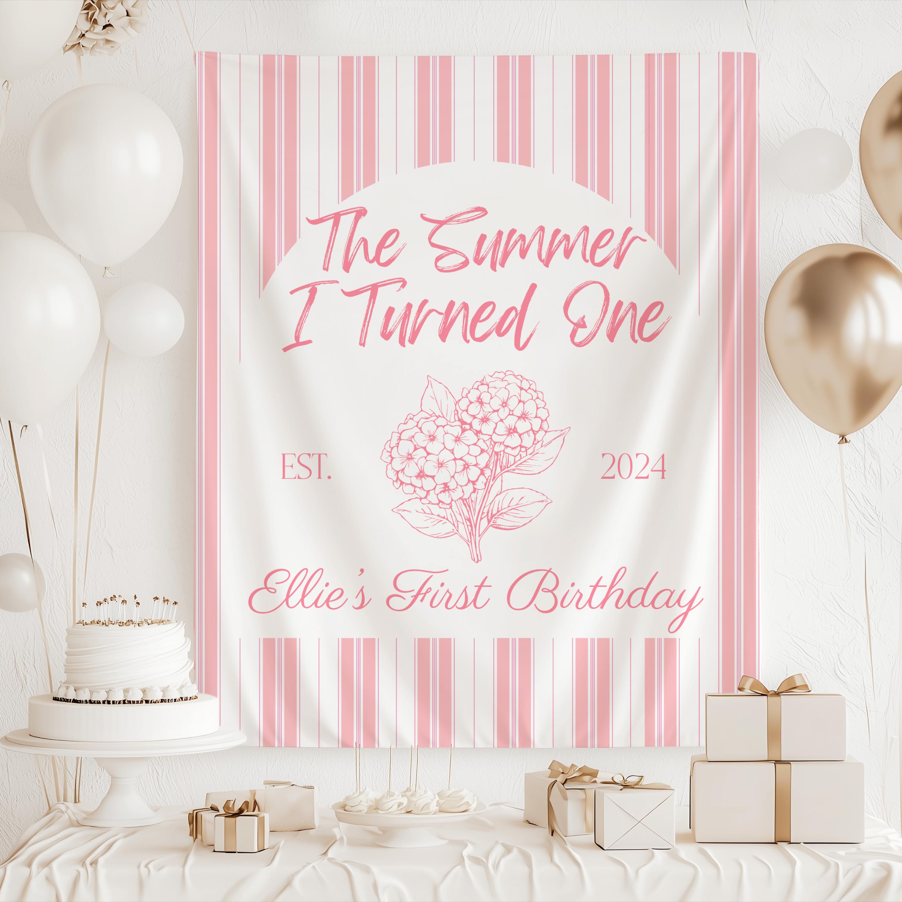 The Summer I Turned One Banner, the Summer I Turned One Tapestry, the ...