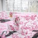 Pink Safari Toile Wrapping Paper, Pink Chinoiserie Wrapping Paper ...