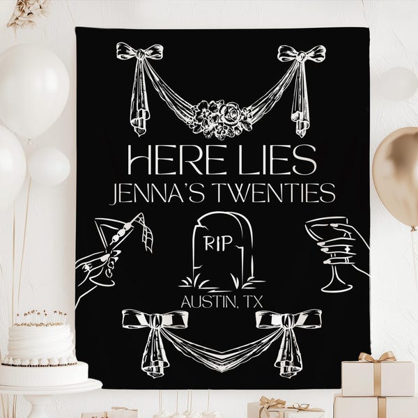 Rip 20s Decorations - Etsy