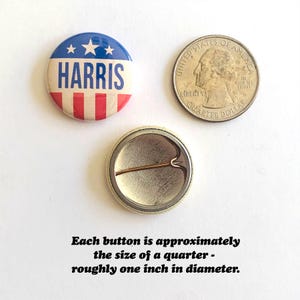 Kamala 2024 Assorted Button Pack 5 Mini Buttons, Pins 2024 Election I'm ...