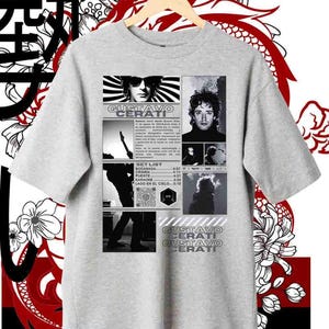 Gustavo Cerati T-shirt, Soda Stereo Vintage Tee, Argentina Rock Legend ...