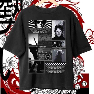 Gustavo Cerati T-shirt, Soda Stereo Vintage Tee, Argentina Rock Legend ...