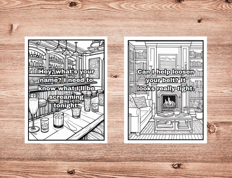 10 Smutty Coloring Sheets | Spicy Book Club | Adult Coloring Pages ...