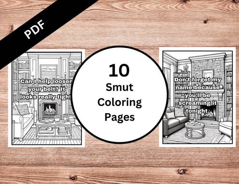 10 Smutty Coloring Sheets | Spicy Book Club | Adult Coloring Pages ...